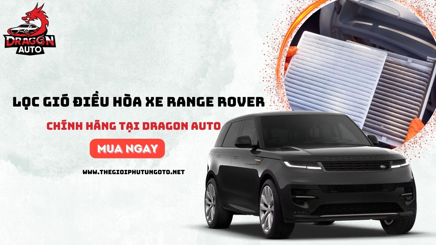 Báo Giá Lọc Gió Điều Hòa Xe Range Rover Chính Hãng